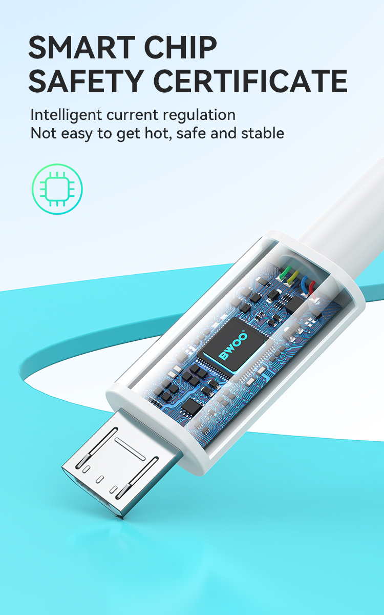 Cable de datos rápida:USB to Micro USB – Bwoo Diprod